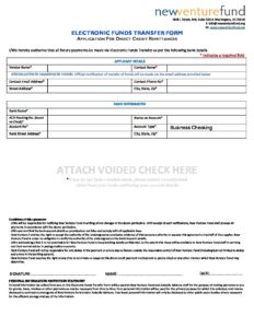 NVF EFT Form – 2023 – Early Edge California