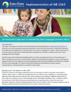 Implementation of AB 1363 PDF_Final – Early Edge California