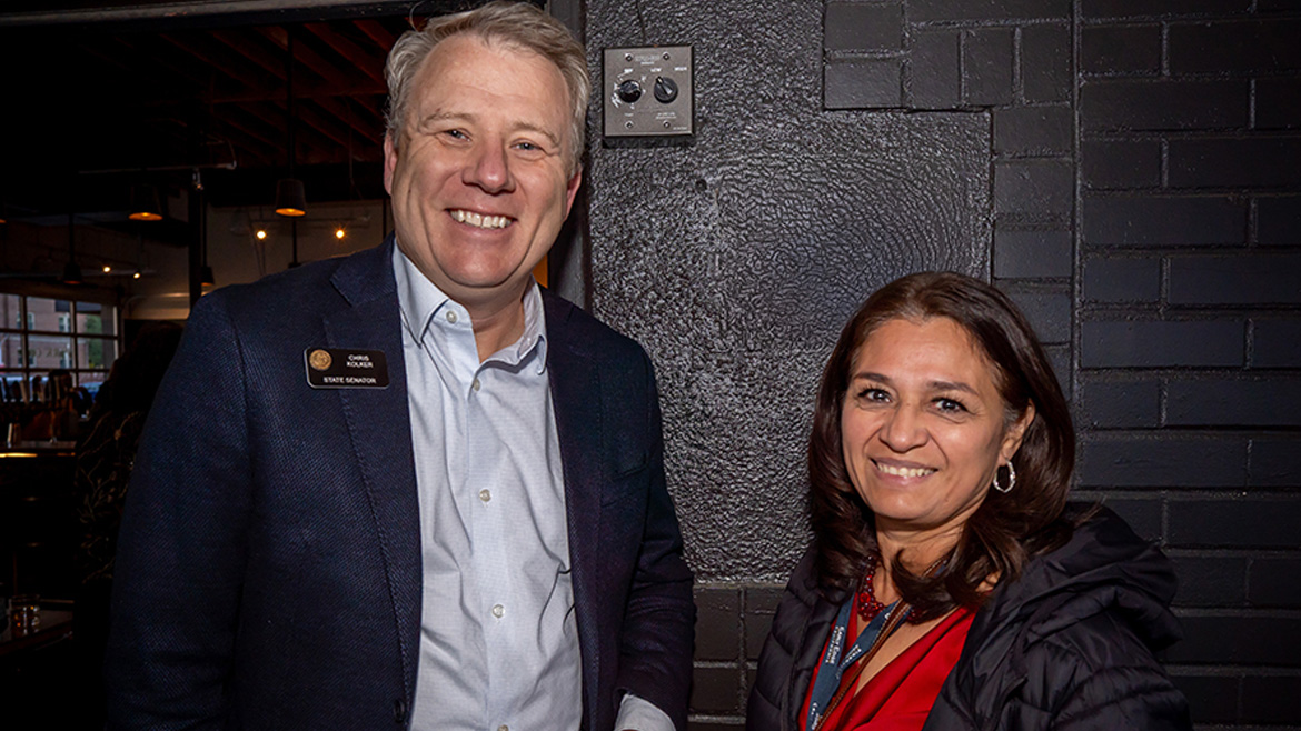 CO State Senator Chris Kolker and Lupe Jaime-MilehamA7_09575 - Early ...